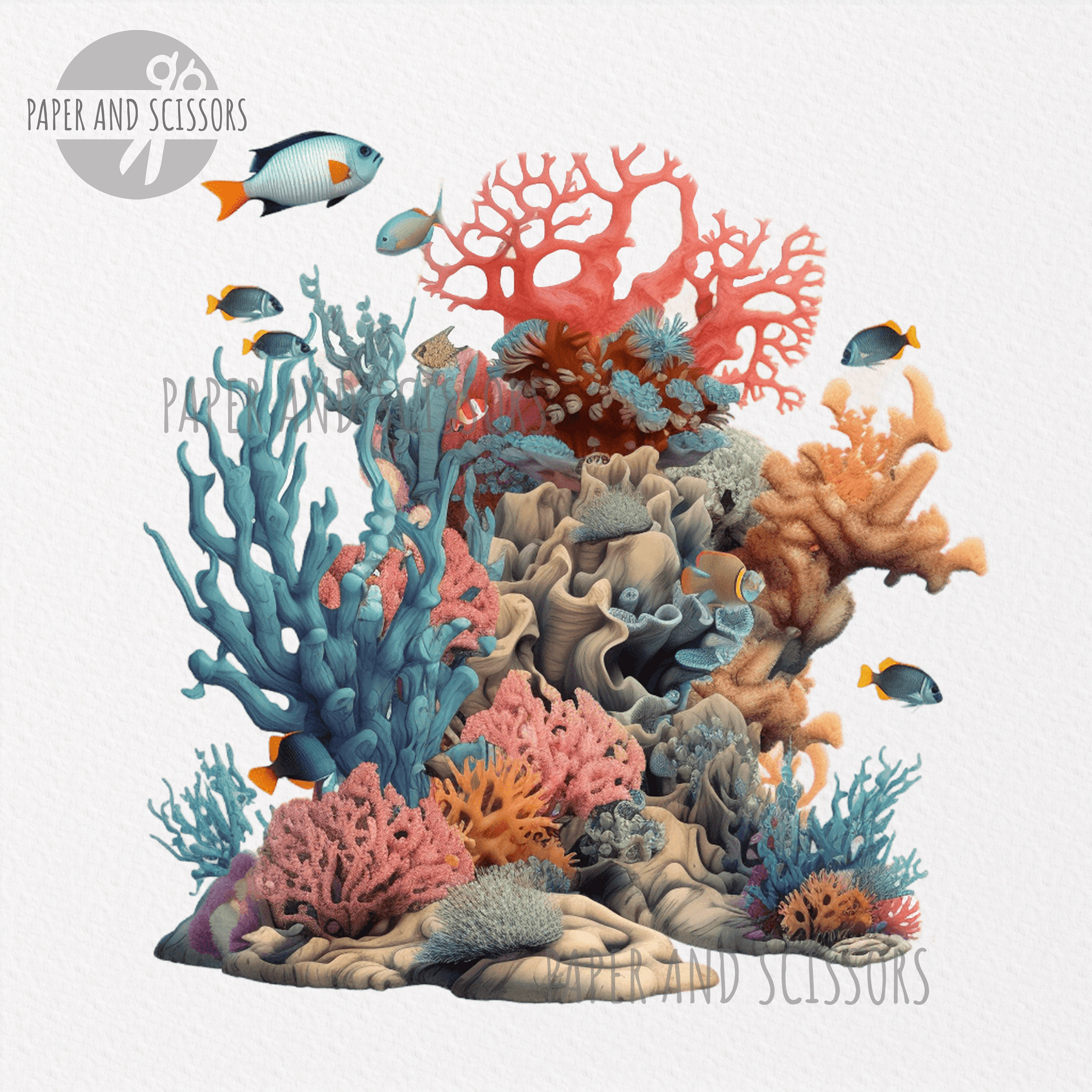 Coral Reefs Clipart, Coral Reefs PNG, Coral Illustration, Coral Clipart ...