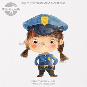 25 Girl Jobs Clipart, Occupations PNG, Teacher Essentials, Job Bundle ...