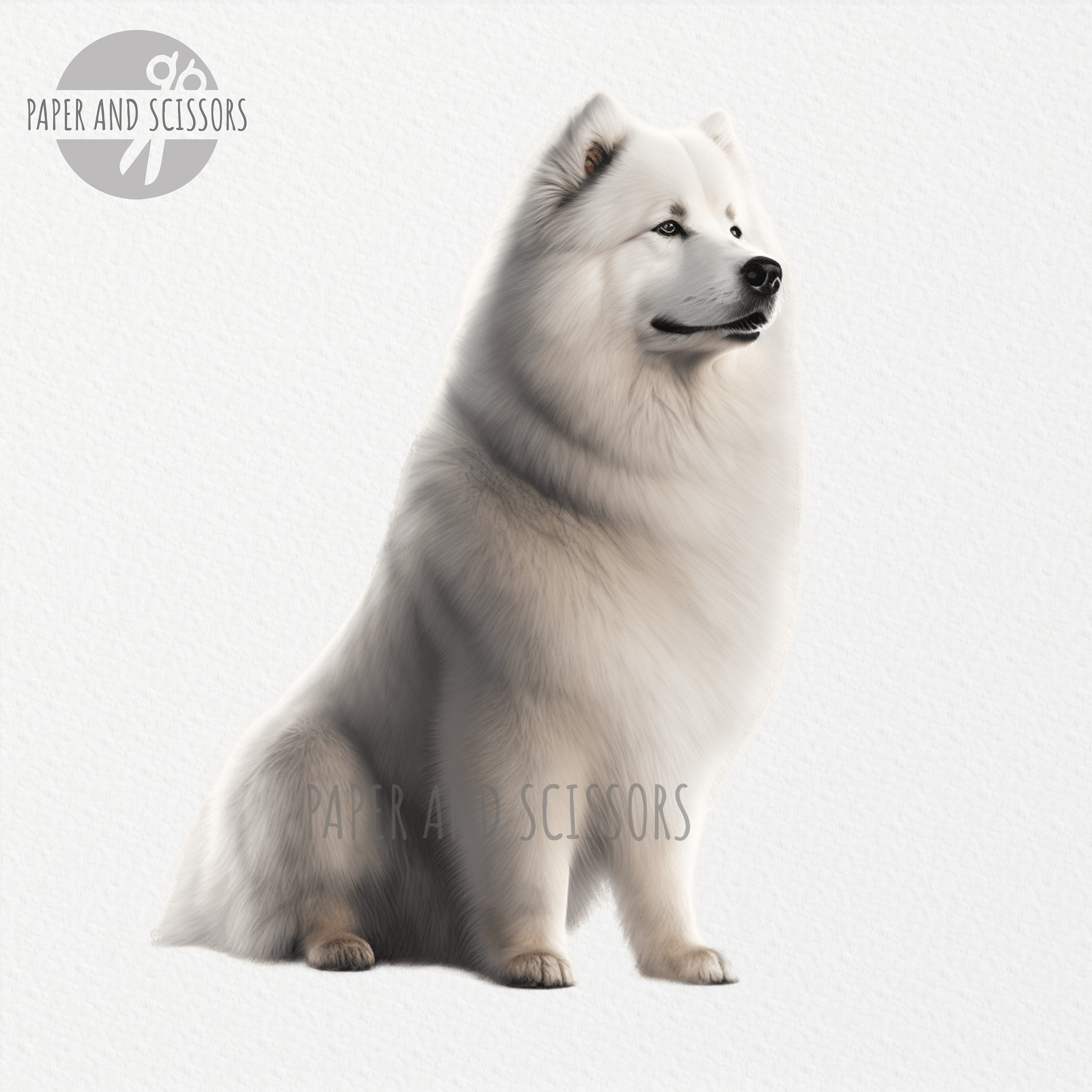 Samoyed Clipart Samoyed PNG Dog Illustration Dog PNG Dog - Etsy UK