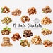 15 Nuts Clipart, Nuts PNG, Nuts Illustration, Watercolor Nuts, Nuts ...
