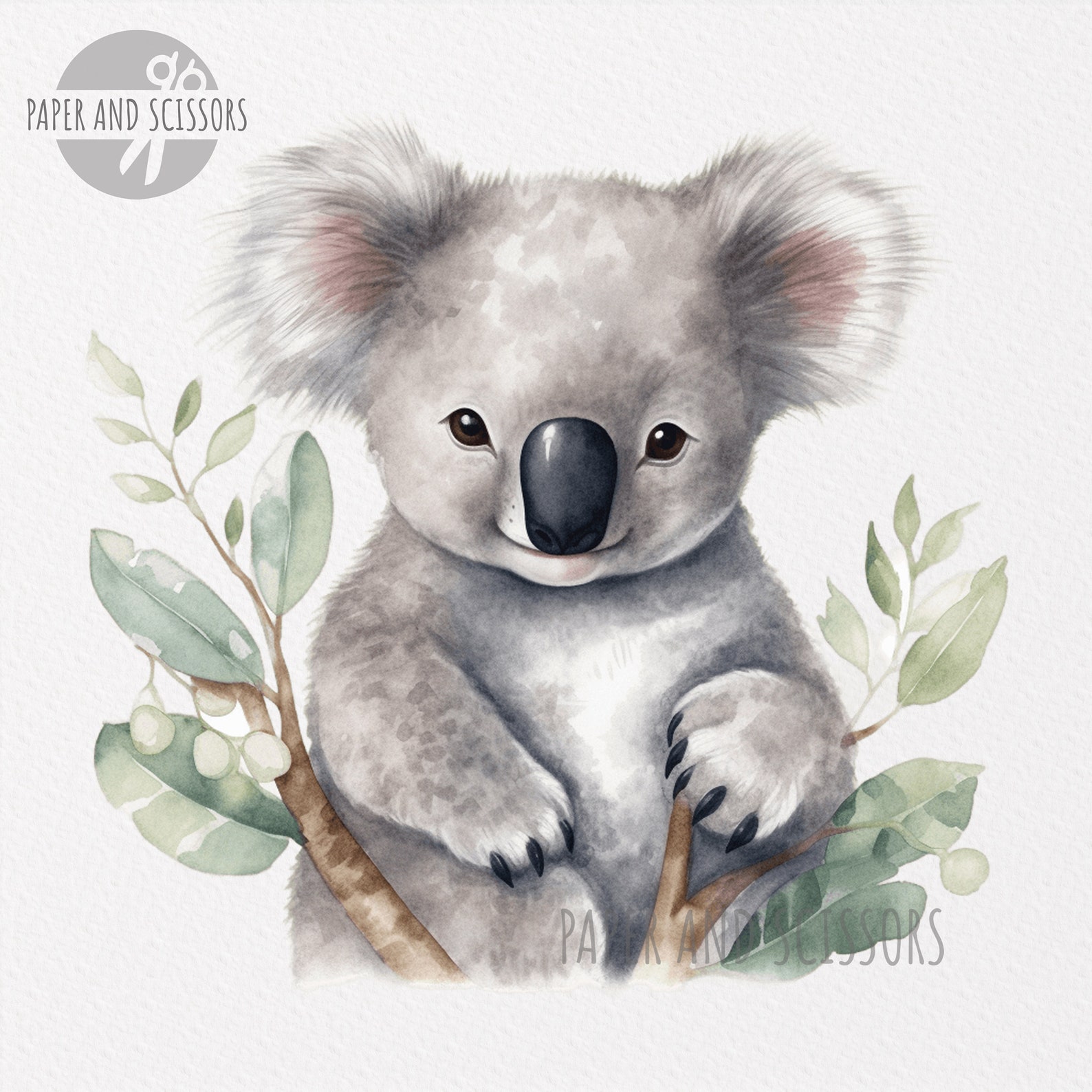 Imágenes Prediseñadas de Koala, Koala PNG, Ilustración de Koala ...