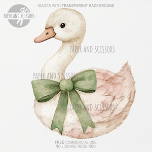 Cottagecore Duck Clipart, Spring PNG, Rustic Farm, Easter Illustration ...