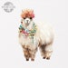 Funny Alpaca Clipart, Alpaca PNG, Alpaca Illustration, Alpaca Art ...