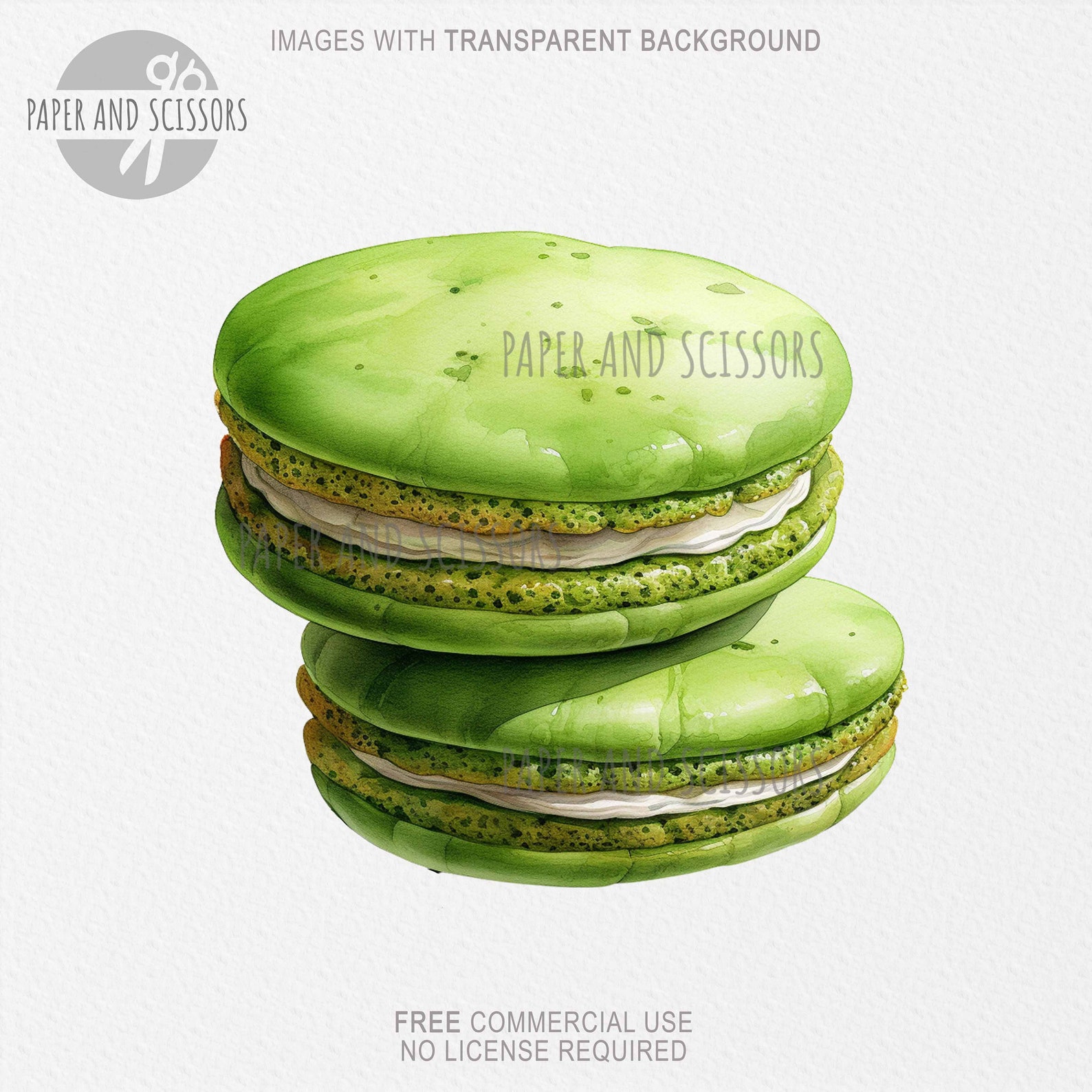 10 Matcha Cliparts, Watercolor Matcha Tea, Japanese Style, Food Clipart ...