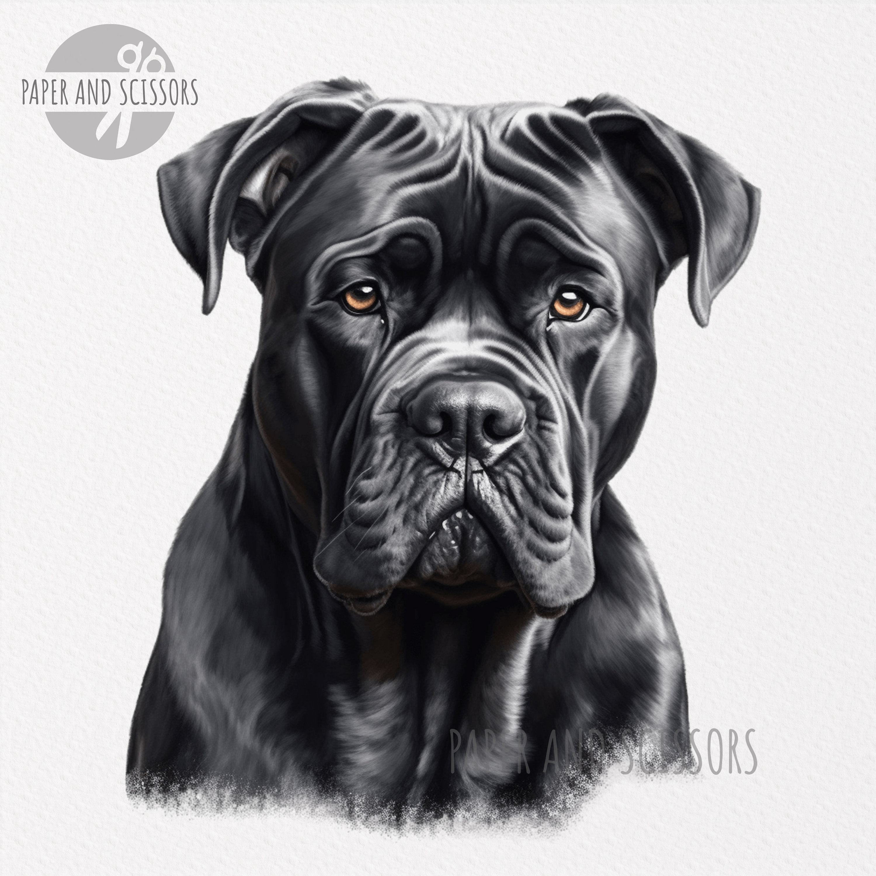 Cane Corso Clipart Cane Corso PNG Cane Corso Illustration - Etsy Ireland