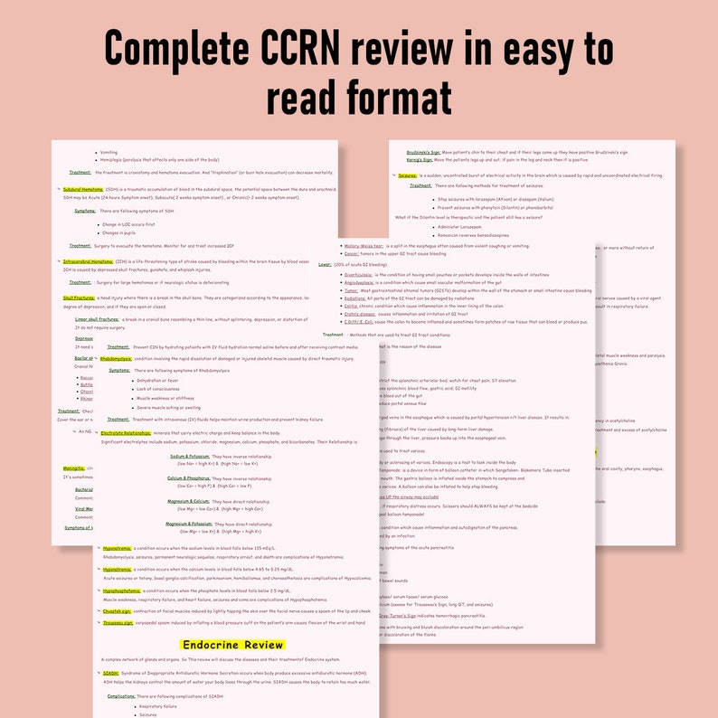 ccrn-exam-review-exam-study-guide-cram-sheet-printable-review