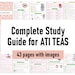 The Complete ATI TEAS 7 Study Guide - Etsy
