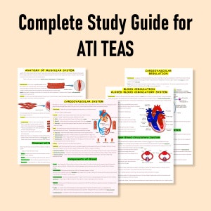 The Complete ATI TEAS 7 Study Guide - Etsy