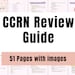 CCRN Exam Review Guide: ICU Nurse Certification Test Prep (PDF) - Etsy