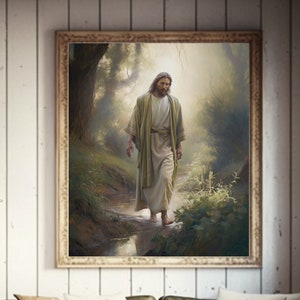Printable Art, Picture of Jesus, Christian Artwork, Jesus Wall Art ...