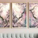 Printable Art, 3 Piece Wall Art, Coquette Room Decor, Cottagecore Art ...