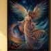 Printable Wall Art, Seraphim, Biblical Angel, Christian Artwork ...