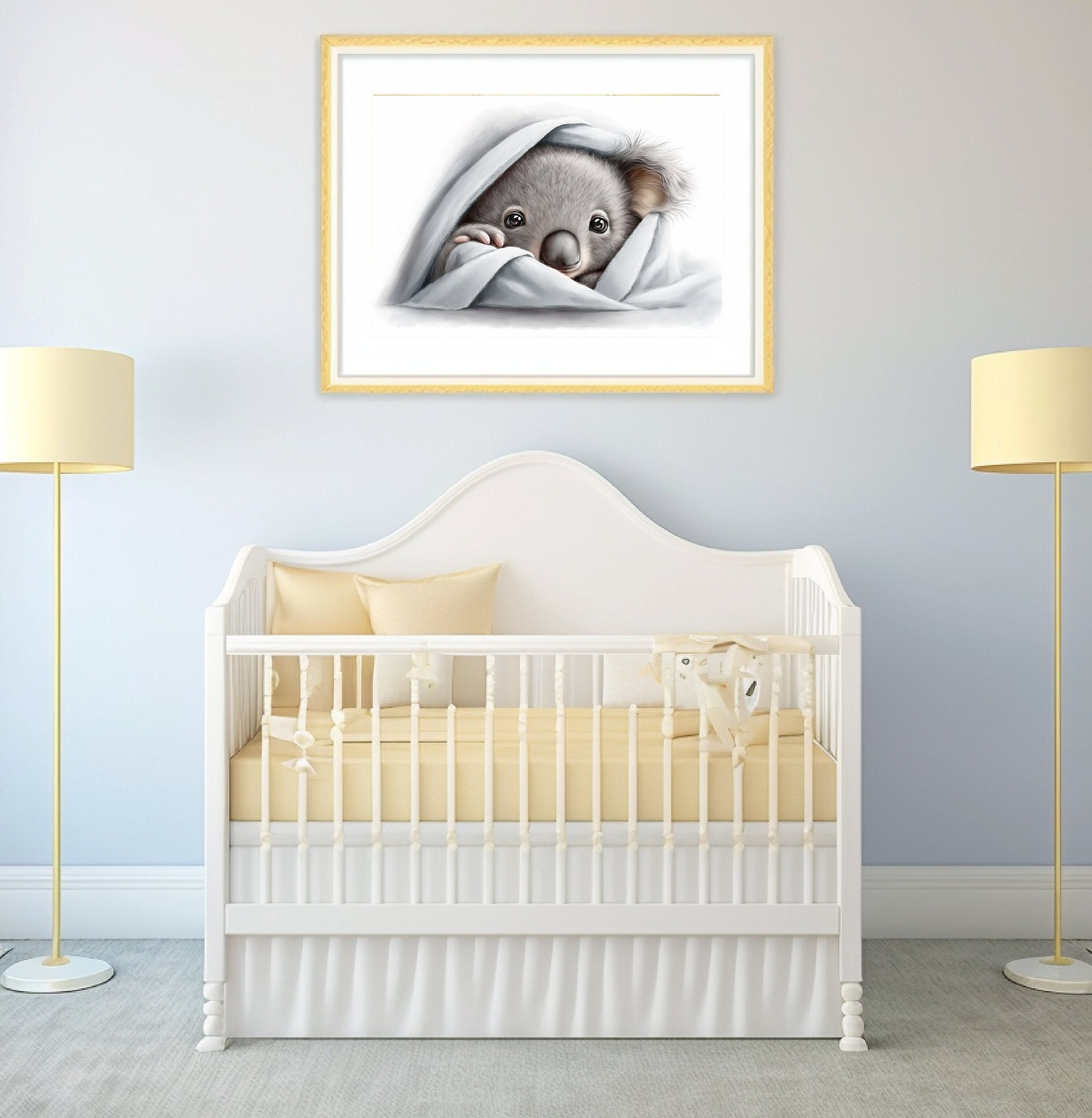 Printable Art Cute Koala Bear Art Koala Nursery Print Koala - Etsy