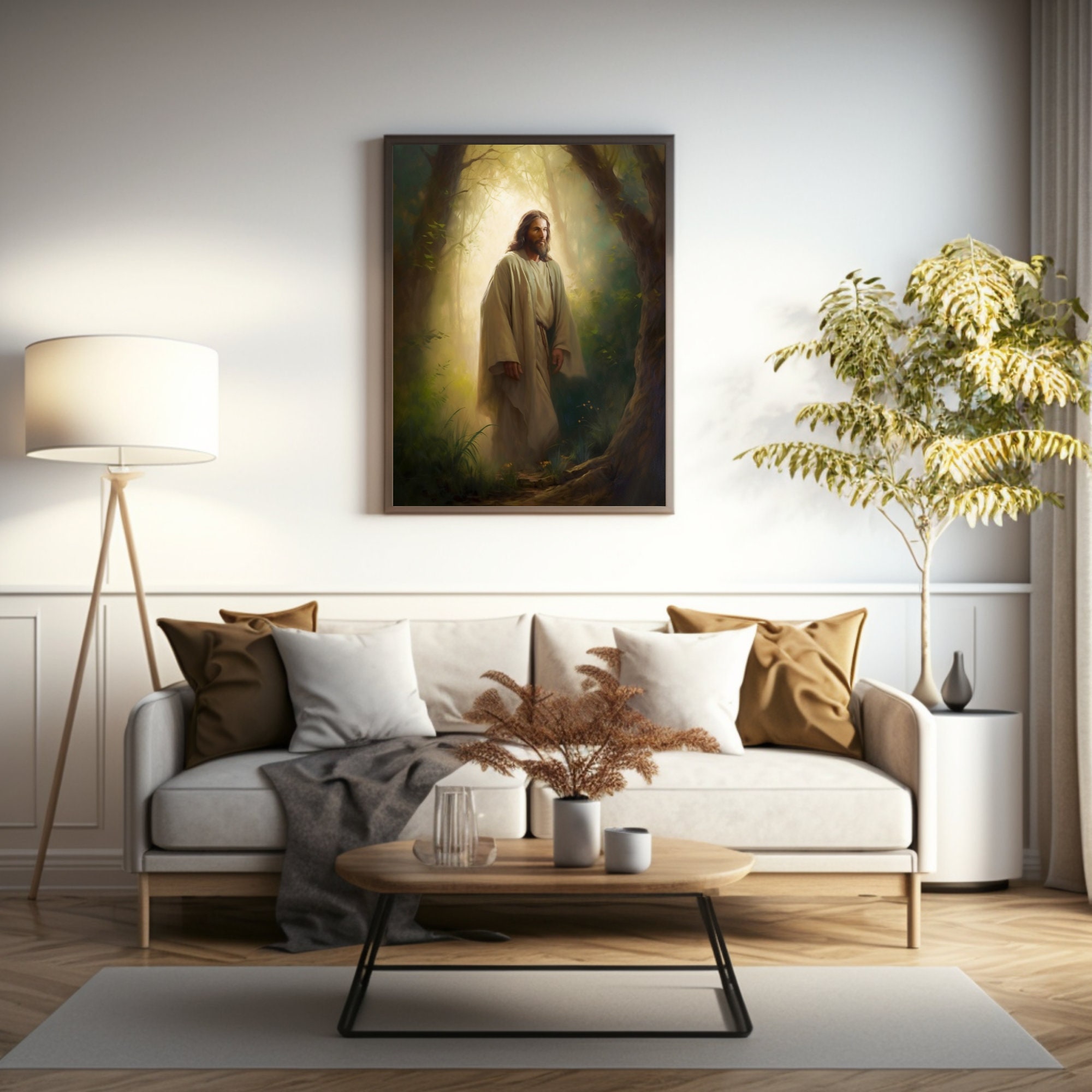 Printable Art, Biblical Wall Art, Jesus Painting, Picture of Jesus, Christian Artwork, Jesus ...