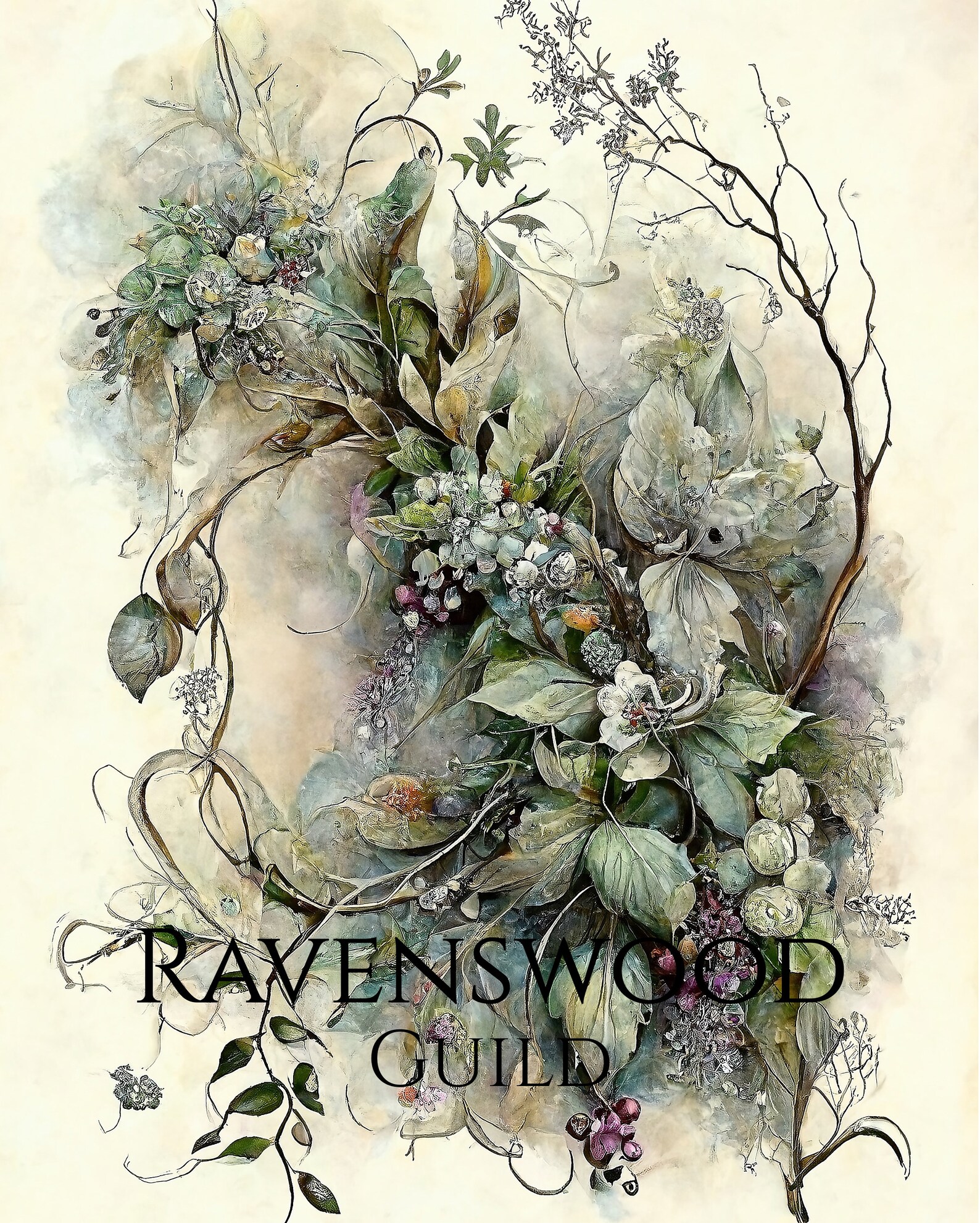 Printable Wall Art, Mediterranean Wall Art, Bloomcore, Sage Green Wall ...