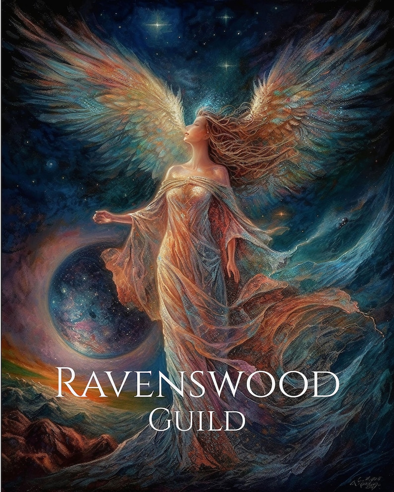 Printable Wall Art Seraphim Biblical Angel Christian - Etsy