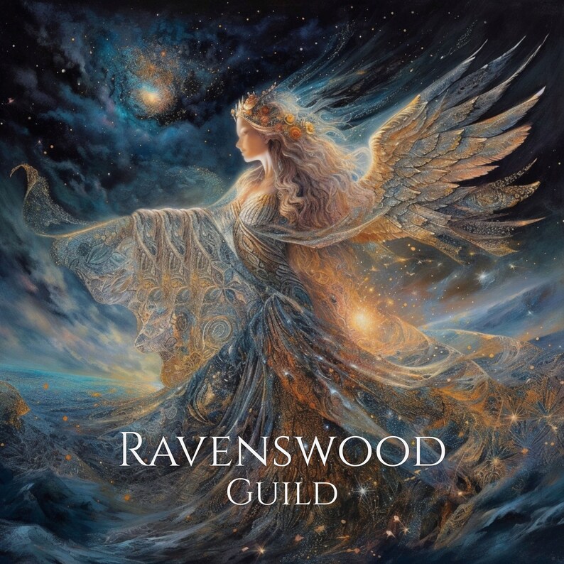 Printable Wall Art, Seraphim, Biblical Angel, Christian Artwork ...