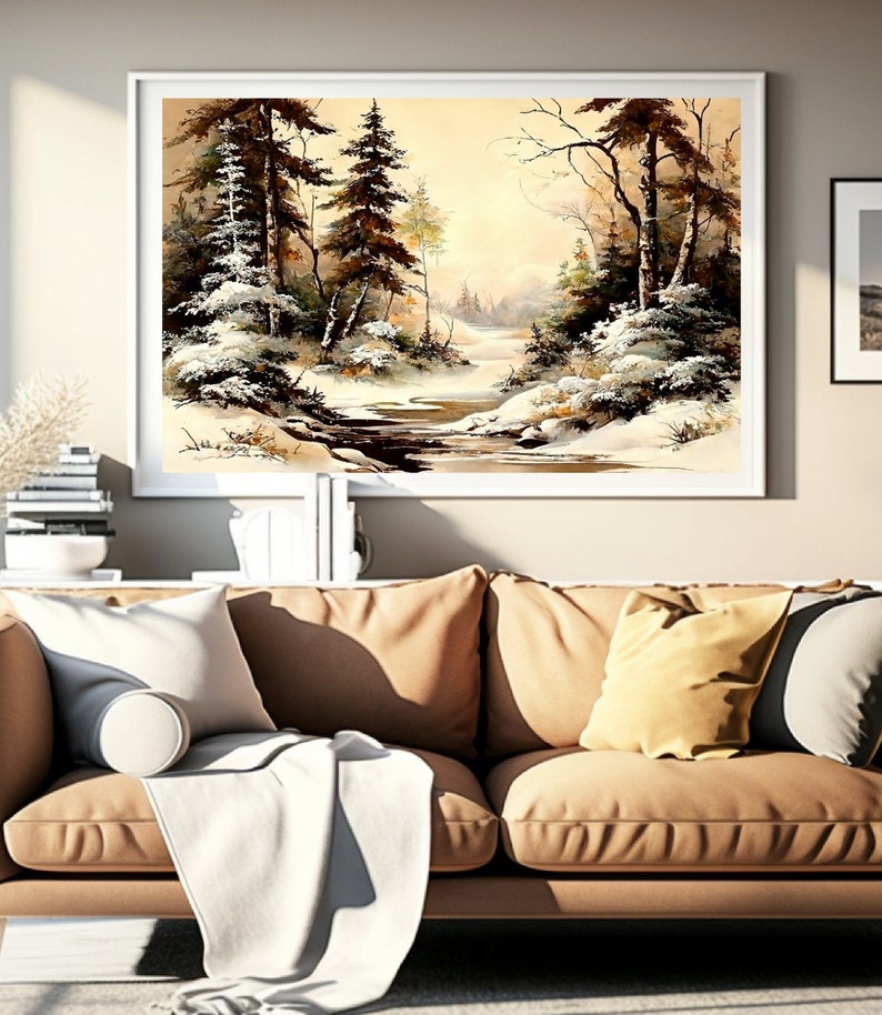 Printable Art Enchanted Forest Nature Inspired Decor Pine - Etsy