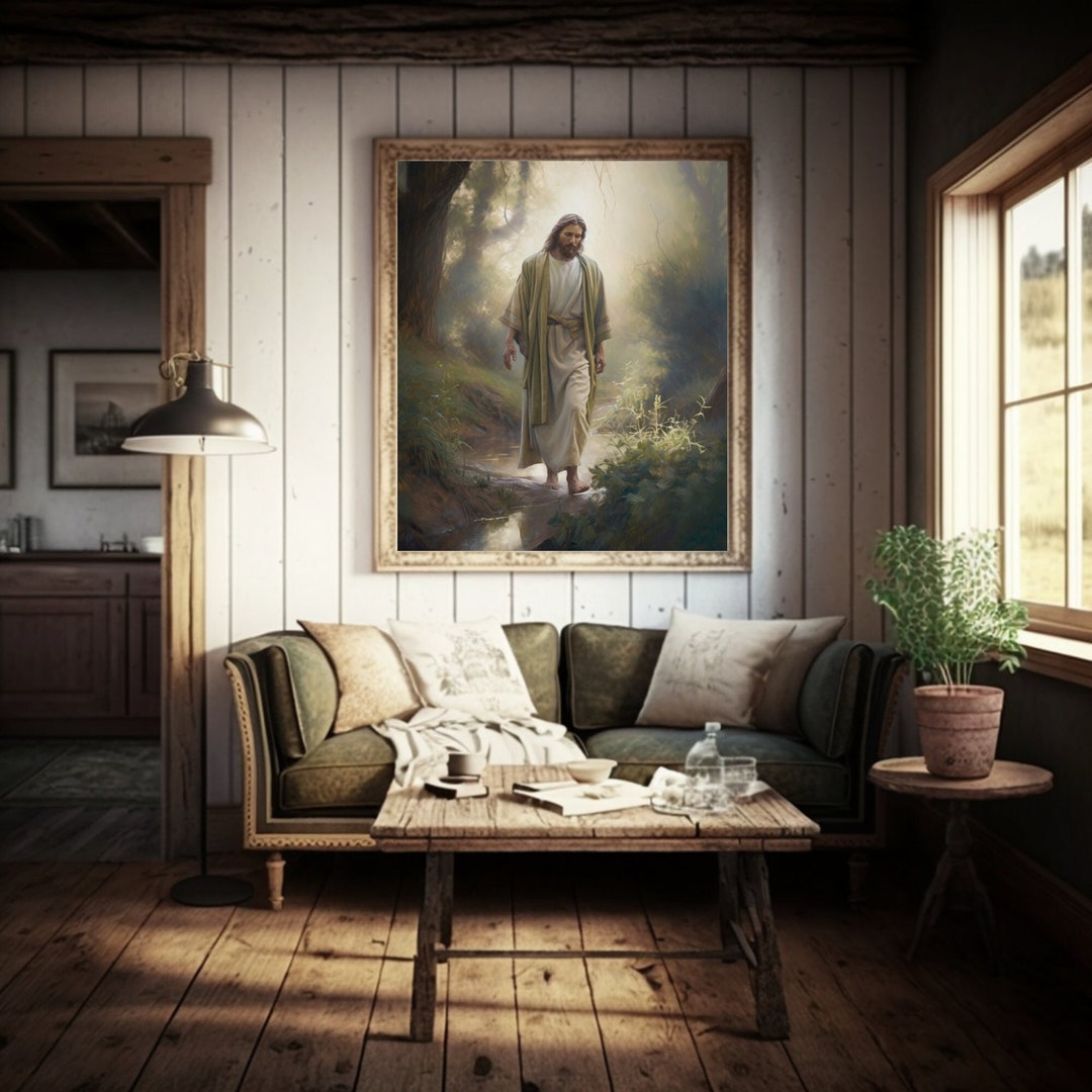 Printable Art, Picture of Jesus, Christian Artwork, Jesus Wall Art ...