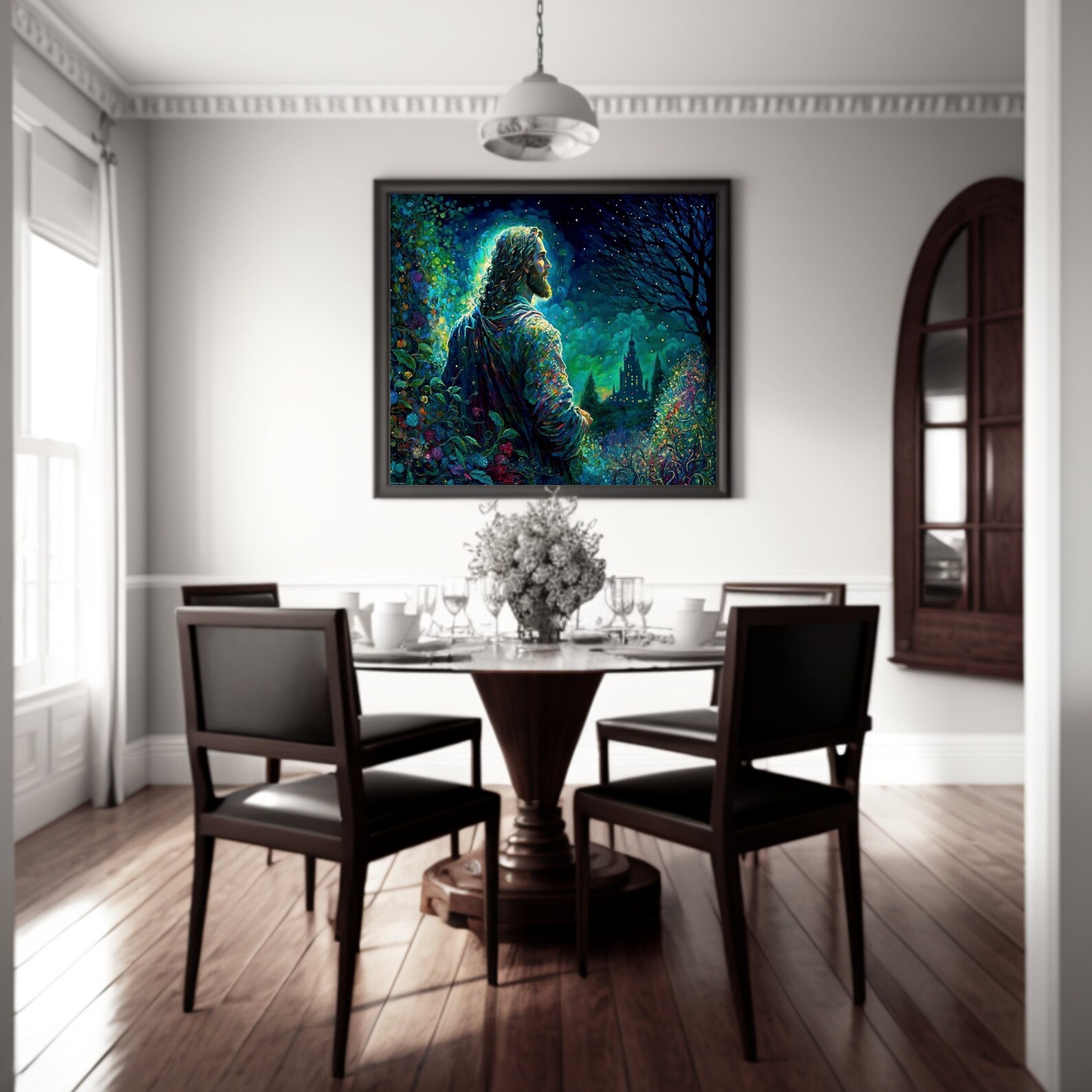 Printable Wall Art the Light of the World Christian Wall - Etsy