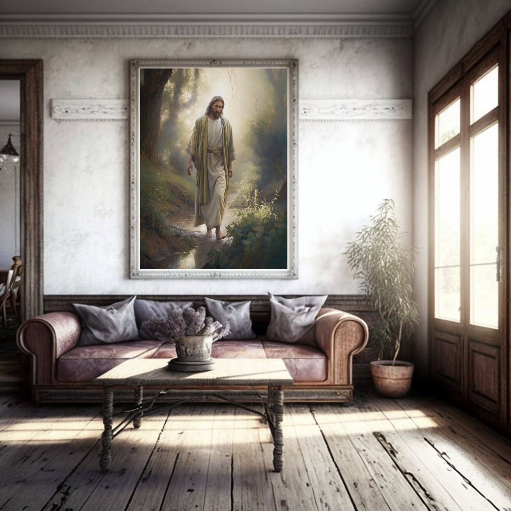 Printable Art, Picture of Jesus, Christian Artwork, Jesus Wall Art ...
