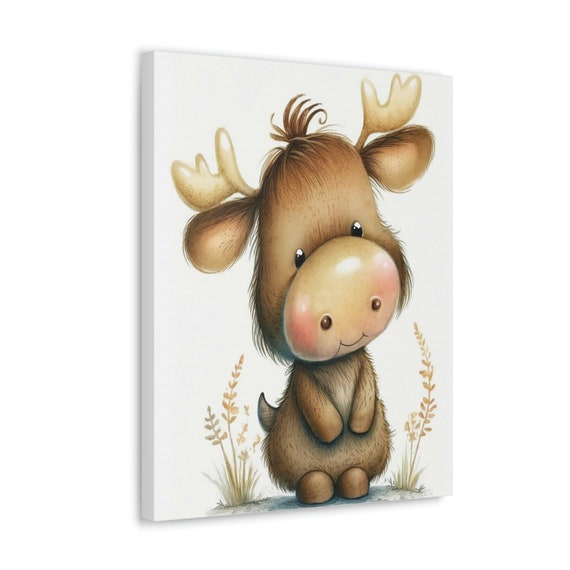 Cute Baby Moose