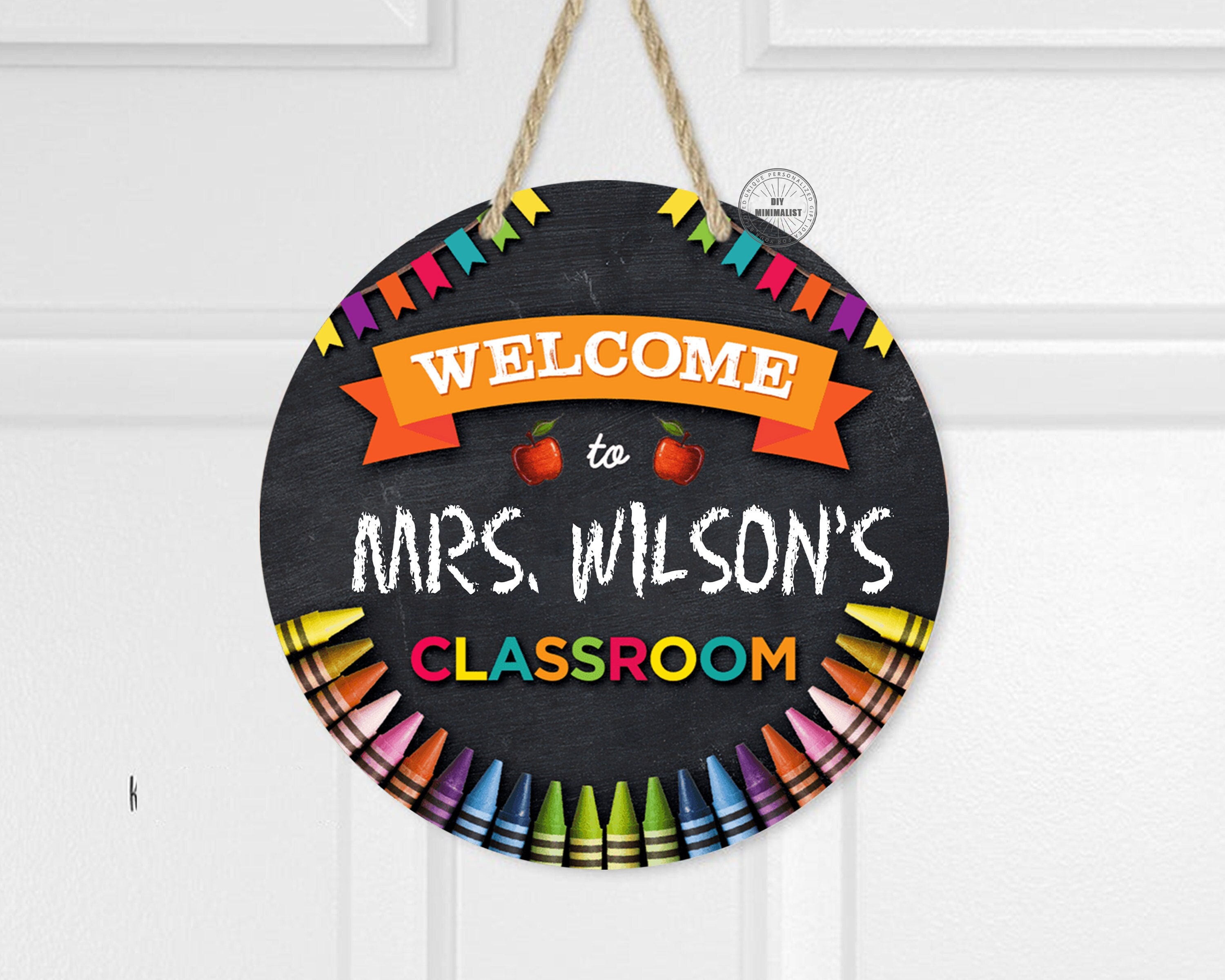 Welcome Sign For Classroom