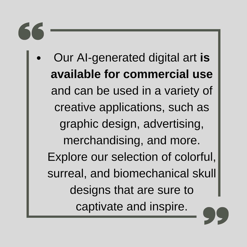 Ai Art | Mystical Aura Dark and Alluring | Skull PNG | Instant Download ...