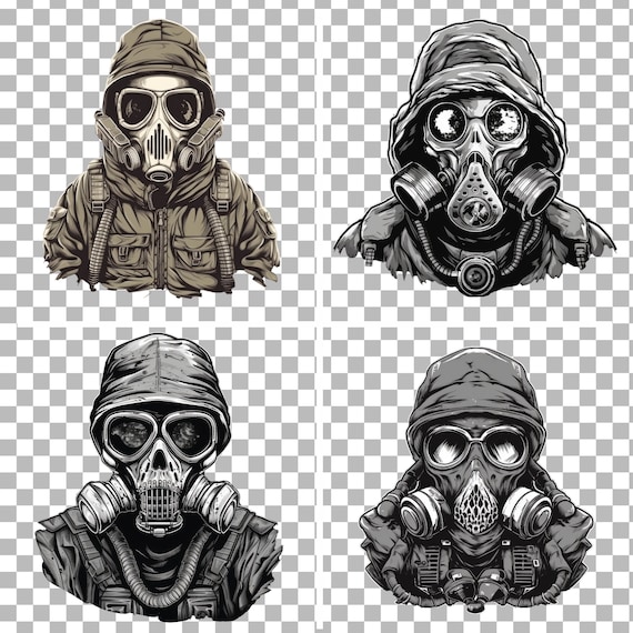 Skull Gas Mask Design