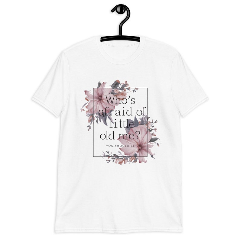 Who's Afraid of Little Old Me TTPD Lyrics T-shirt Taylor Swift Tortured ...