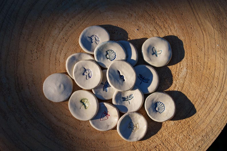 Ceramic Worry Stones. Stress Relief Pebble. Ceramic Relaxation Stone ...