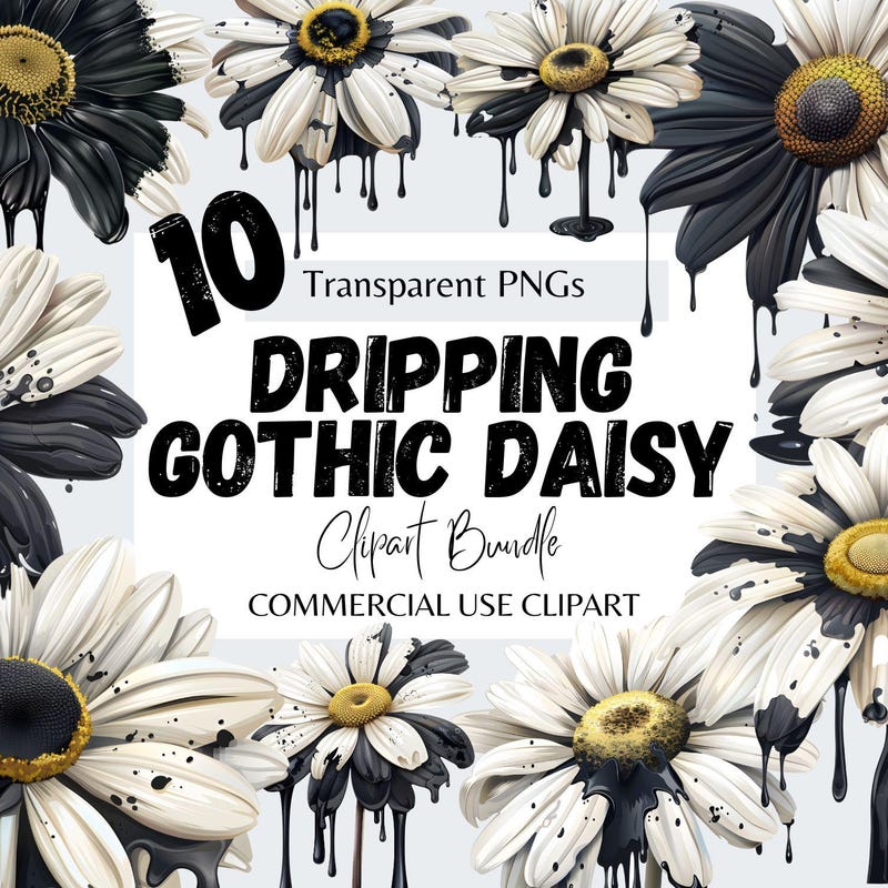 Gothic Daisy - Etsy