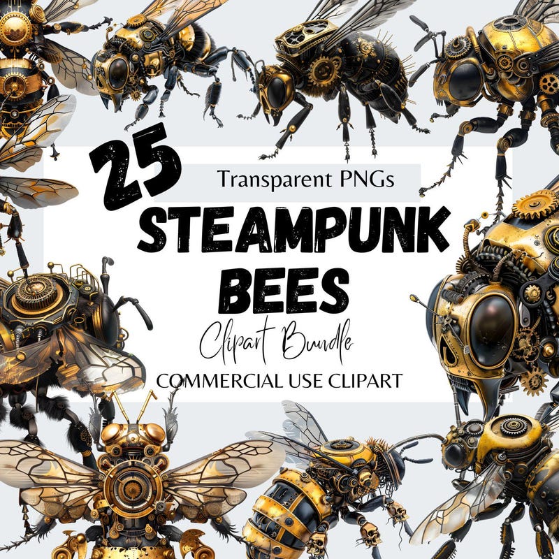 Steampunk Bee - Etsy