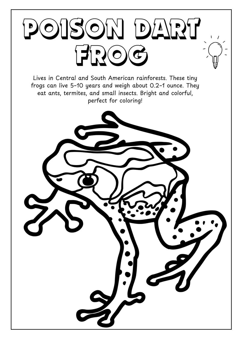 Endangered Animals Coloring Pages for Kids – Educational Wildlife ...