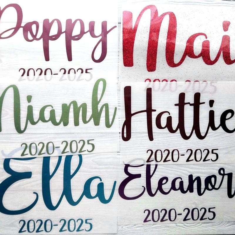 Fonts for Leaver Shirts - Etsy UK