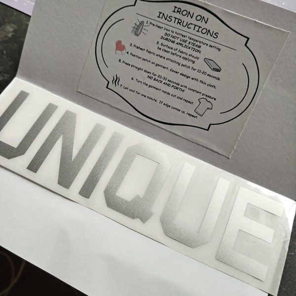 Iron on Logo - Etsy UK