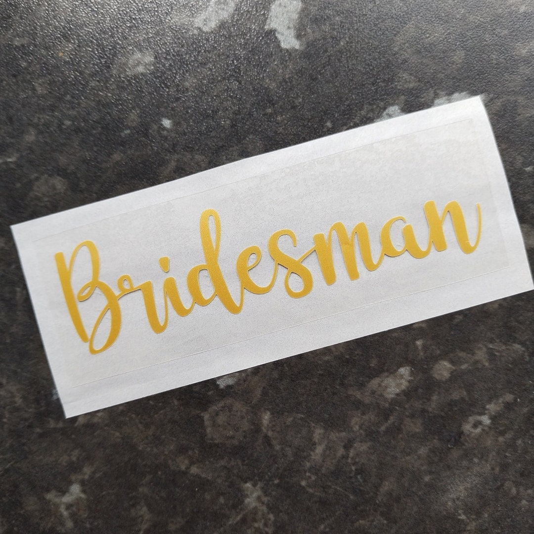 Custom Wedding Names Words Letters, Personalised Vinyl Name Label Decal ...