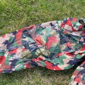 Vintage Swiss Army Alpenflage Mountain Jacket TAZ 83 Camo - Etsy UK