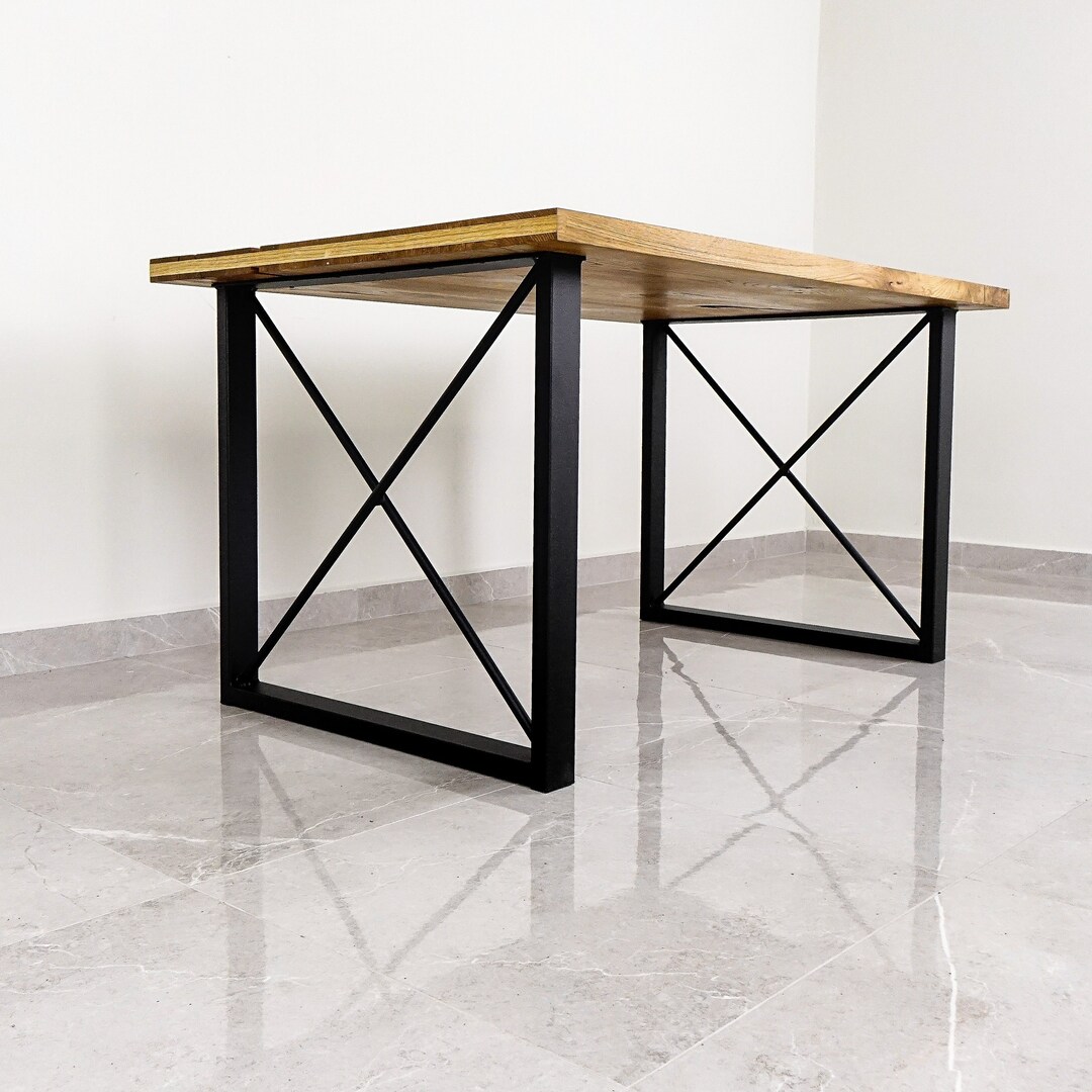 Metal Table Legs for Writing Desk, Steel Table Legs for Dining Table ...