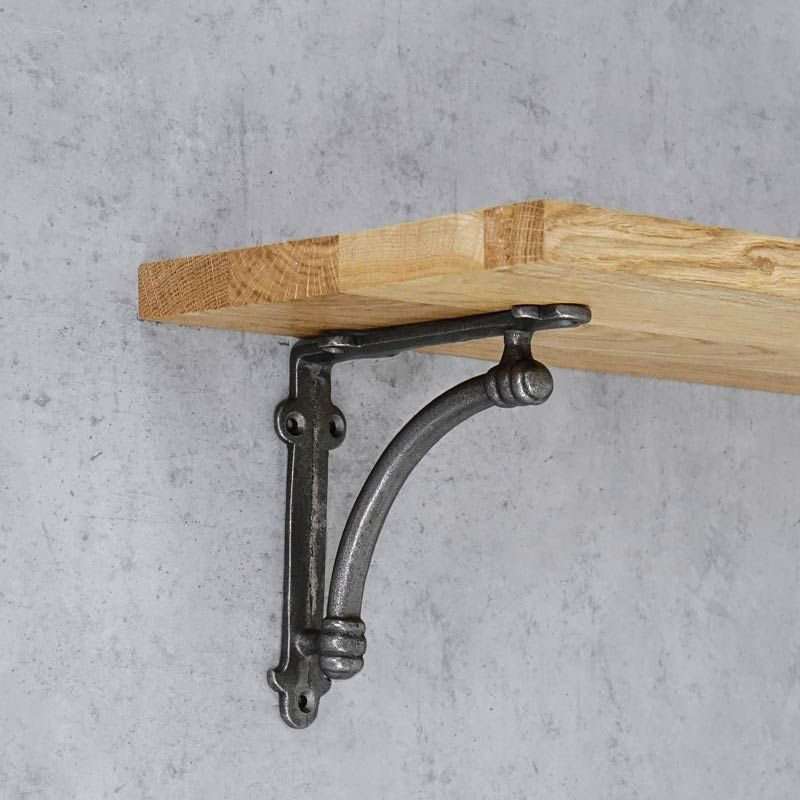 Cast Iron Shelf Bracket, Antique Iron Shelf Bracket, Rustic Cast Iron ...