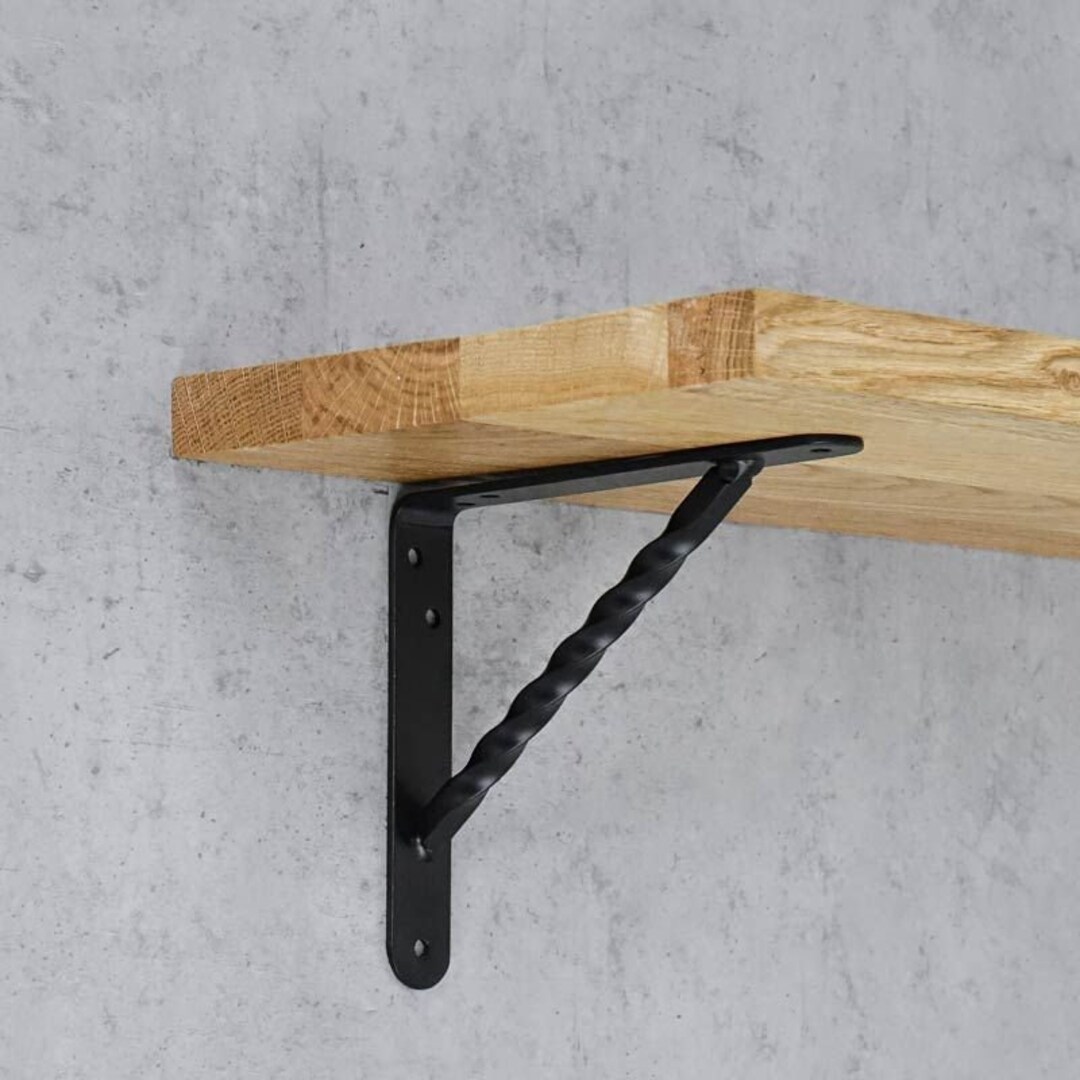 Cast Iron Shelf Bracket, Antique Iron Shelf Bracket, Rustic Cast Iron ...