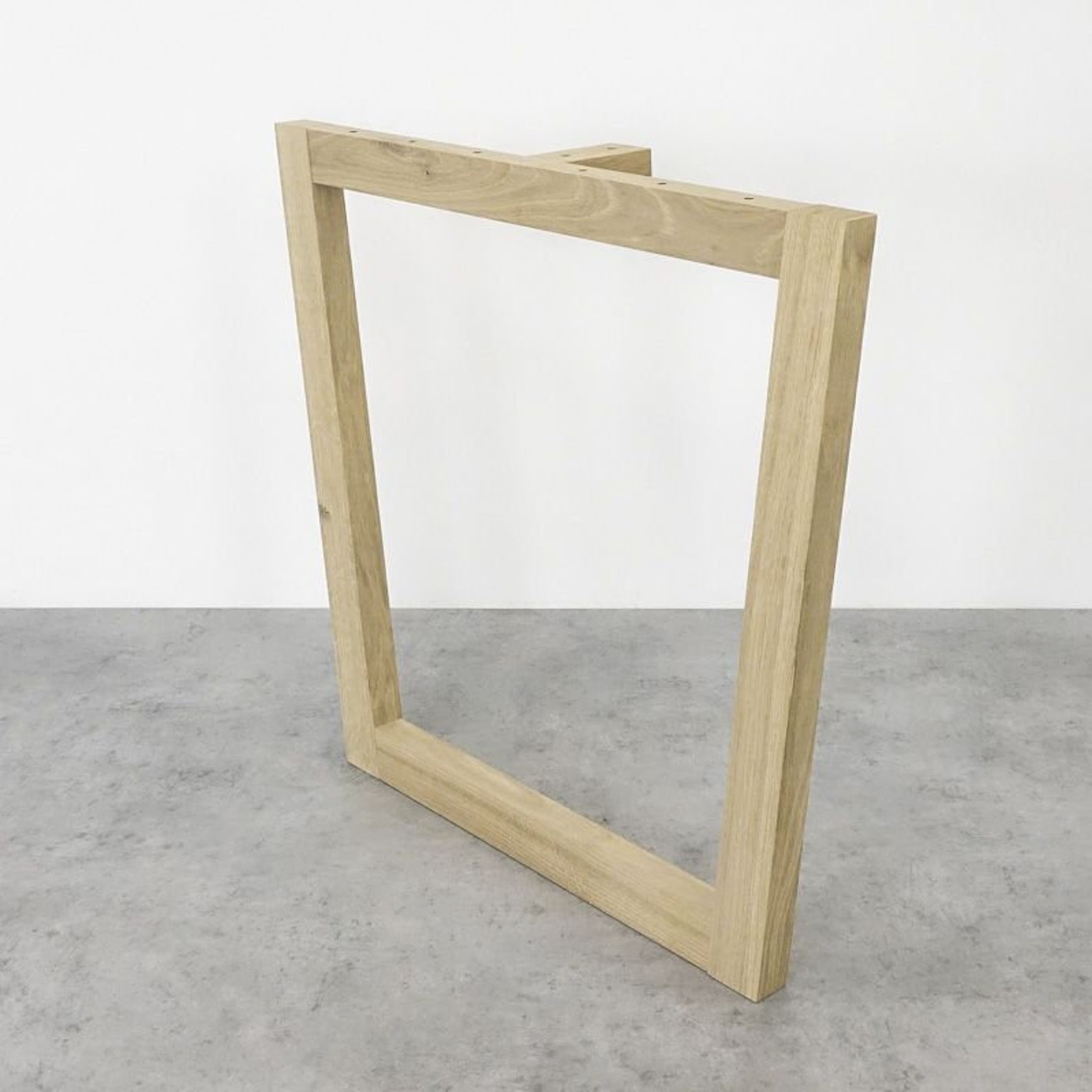 Oak Table Legs for Writing Desk, Wooden Table Legs for Dining Table ...