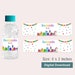 Numberblocks Water Bottle Label Number Blocks Birthday Bottle Wrapper ...