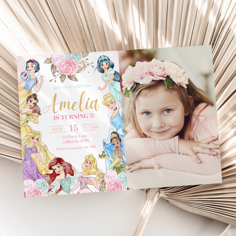 Princess Invitation - Etsy