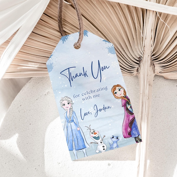 Frozen Labels - Etsy