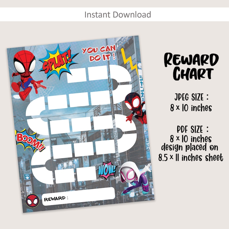 Bathroom Reward Charts - Etsy