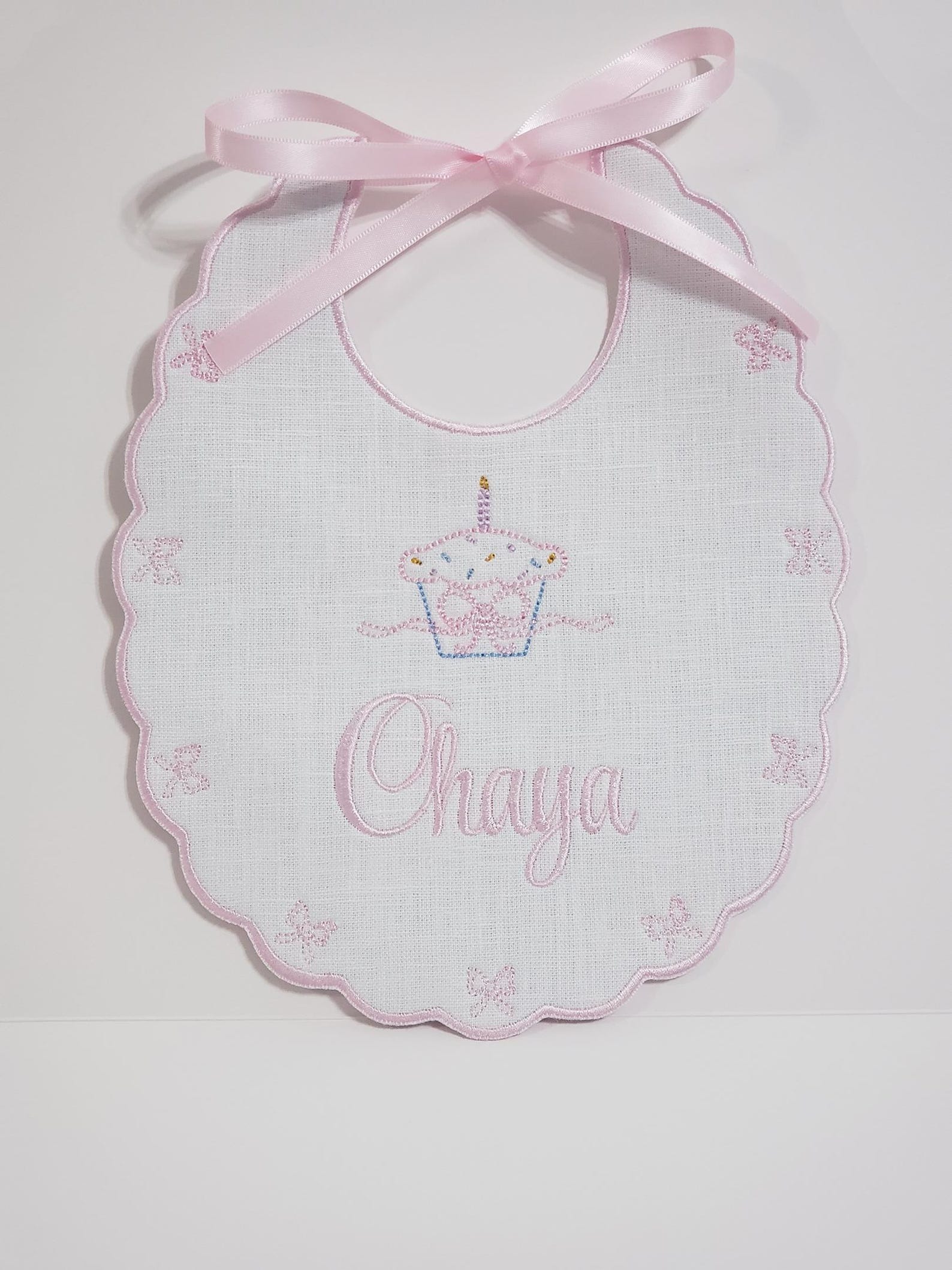 Keepsake Personalized Bib/smash Cake Birthday Bib/name Bib/ Embroidery ...