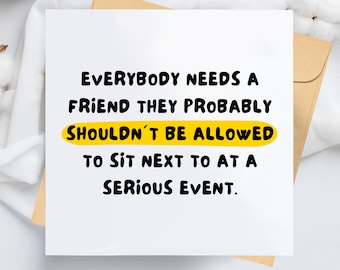 Funny Encouragement Card for a Friend, Quotes About Life, Snarky Humor ...