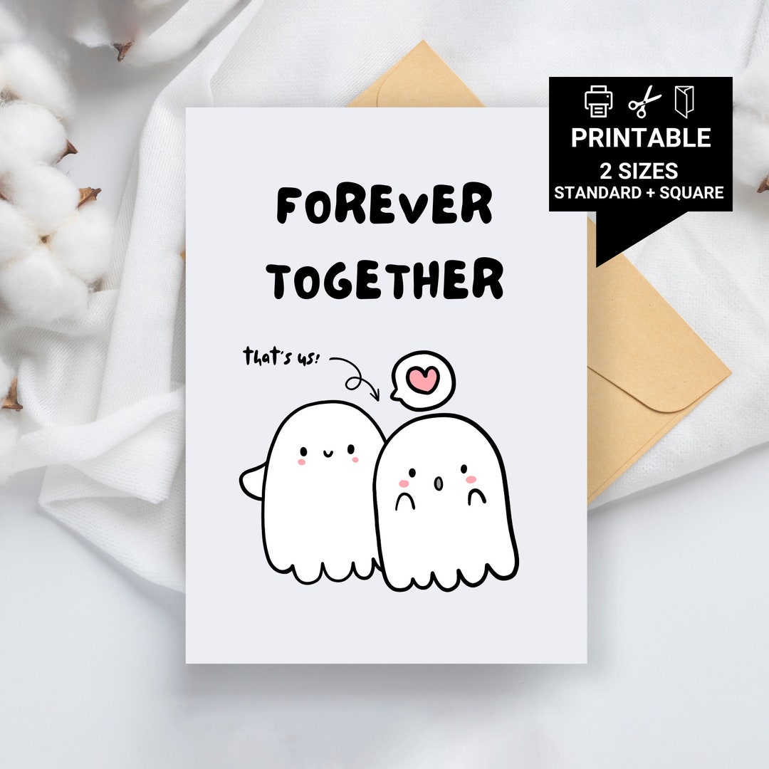 Printable Birthday Card for Partner - Forever Together - Girlfriend ...