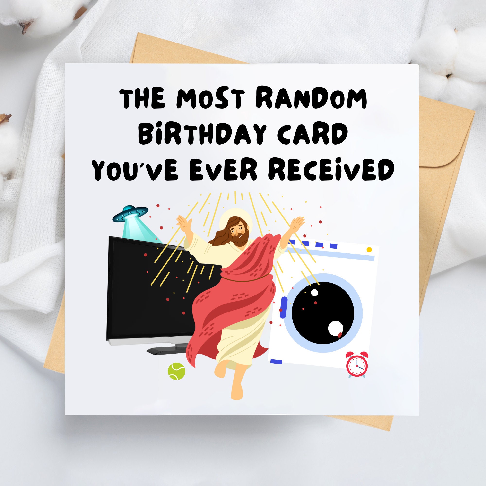 Funny Birthday Card the Most Random Birthday Card You've Ever Received ...